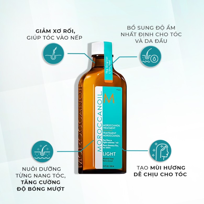 REVIEW TINH DẦU DƯỠNG TÓC SÁNG MÀU MOROCCANOIL TREATMENT LIGHT - MỸ PHẨM TÓC CHÍNH HÃNG GIÁ TỐT ...