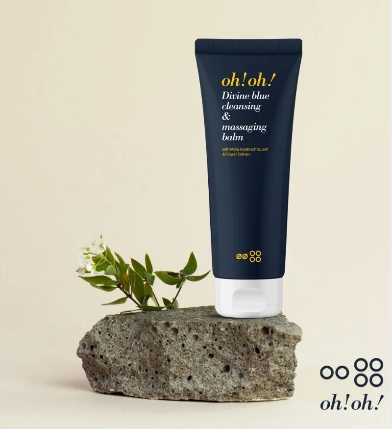 oh!oh! Divine Blue Cleansing & Massaging Balm - Sáp tẩy trang làm sạch ...