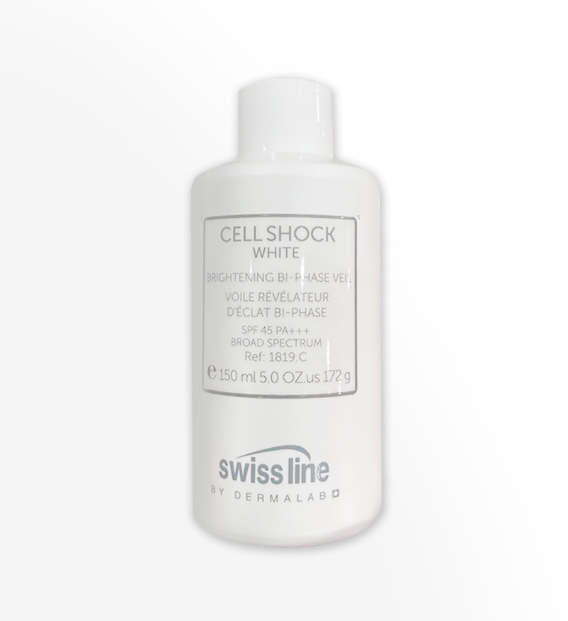 Nhũ tương chống nắng Swissline Cell Shock White SPF PA 45+++